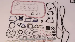 Isuzu 4HK1 Overhaul Gasket Kit for JCB Excavator 02 802675