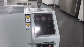 Security lock salt spray chambers: rust & salt fog durability test