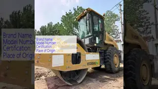 Used XCMG XS265H Road Roller High Performance Compaction