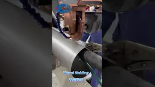 Welding HVAC products with seam welding machine