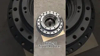 DX260-9C Excavator Machinery Parts 170402-00029 Excavator Travel Gearbox With Crawler Undercarriage