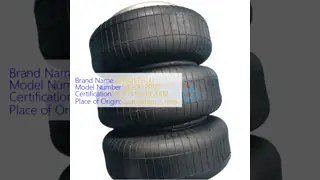 AIRSUSTECH 3B20F 2P03 Triple Convoluted Air Spring