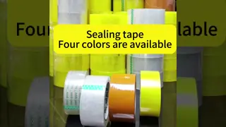 Beige Bopp Packaging Tape Express Packing and Sealing Tape