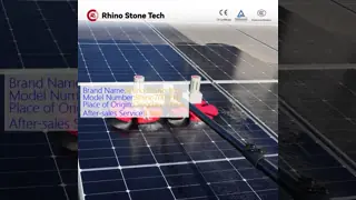 RHINO700 EH2 Solar Panel Cleaning Brush Fast Efficient Clean