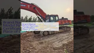 Used Doosan DX520LC Large Excavator High Performance Power