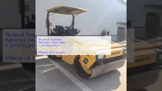Used SHANTUI SRD03 G JS Mini Road Roller Review