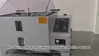 Auto exhaust parts salt spray chambers: corrosion test for high-temperature metal parts