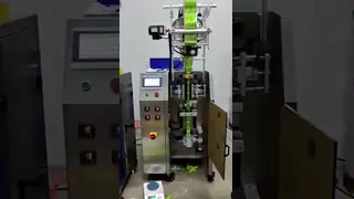 Small High Speed Liquid Packing Machine Honey / Pepper Sauce Packing Machine
