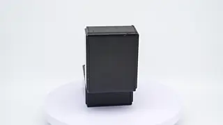 Minimalist Black Watch Box, Business Style for Men’s Watches