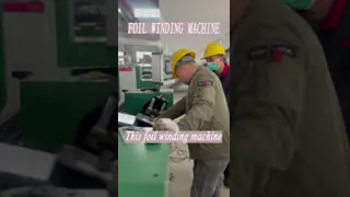 Dual-Servo Foil Winding Machine