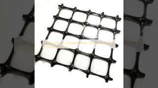 Uniaxial Geogrid Soil Stabilizer for Civil Engineering
