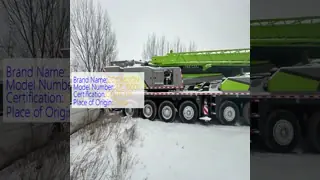 Used ZOOMLION ZTC1000V 100 Ton Crane for Sale