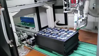 Lithium-ion battery pack production line laser welding machine