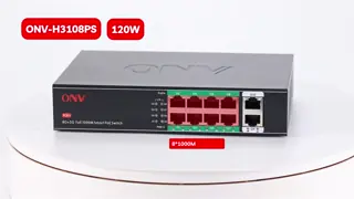 ONV-H3108PS 10-port Gigabit PoE switch review