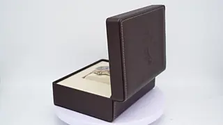 Vintage Leather Watch Box