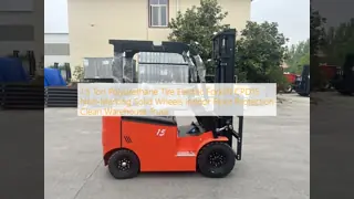 1.5 Ton Electric Forklift Non Marking Tires for Warehouses