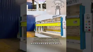 Industrial building panel hydraulic cold press machine