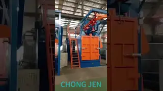 Spinner Hanger Shot Blasting Machine for Complex Parts
