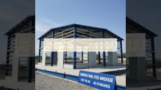 Custom Steel Structure Warehouse Fast Install Solution