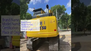 Komatsu PC120 12 Ton Excavator Reliable Construction Power