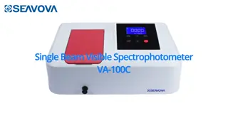 Single Beam Visible VisSpectrophotometer VA-100C-26V2