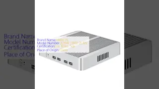 Fanless Mini PC J1900 8GB RAM Home Assist