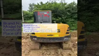 Used SDLG E660F 6 Ton Excavator Reliable Farm Machine