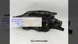 Original VW Bora 2018 LED Headlight Replacement