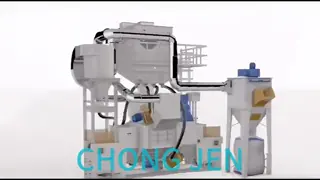 Wire Mesh Shot Blasting Machine Surface Cleaning Solution