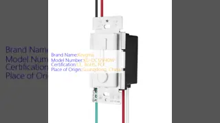 Flicker Free 12V LED Touch Dimmer Switch for Strip Lights