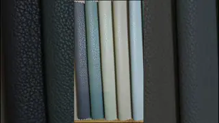Elastic PU Leather Upholstery Fabric