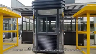 Modern Prefabricated Steel Security Guard Booths