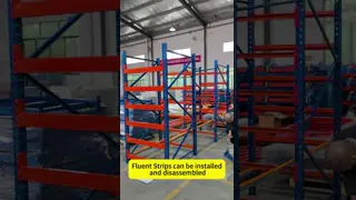 Heavy Duty Industrial Gravity Flow Shelving, Low Maintenance Wear Resistant FIFO Roller Rack