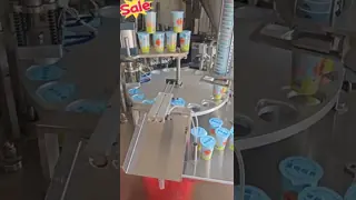 Dual Head Paste Liquid Filling Sealing Machine