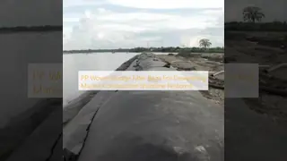 High Strength Geotextile Tubes for Efficient Sludge Dewatering