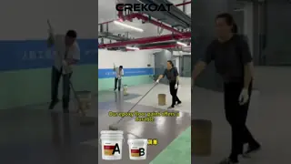 The construction effect of epoxy floor paint is amazing