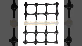 High Strength Uniaxial Geogrid for Soil Reinforcement