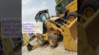Used 420F Backhoe Loader High Performance Earthmoving