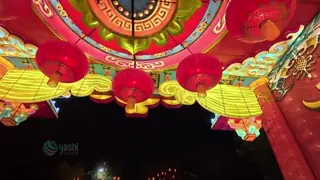 Zigong Traditional Carp Light Sculpture, Water Reflective Festival Decor