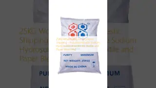 High Purity Sodium Hydrosulfite for Textile Bleaching