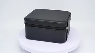 Zipper Type Watch Storage Box, Portable Anti-Scratch Timepiece Organizer for Travel & Daily Use
