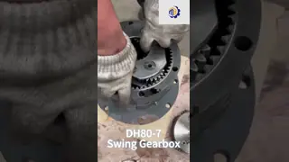 DH80-7 Swing Gearbox High Speed Excavator Swing Gear Box Final Drive Motor Assembly