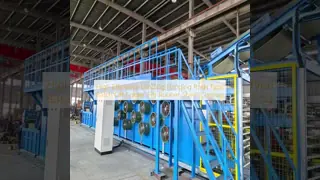 High Efficiency Rubber Batch Off Cooler System