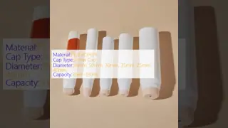 30ml Roll On Cosmetic Tube With Sponge Applicator