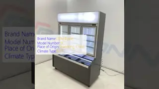 Multi Door Display Cooler for Convenience Stores