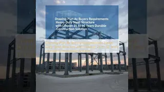Durable Steel Structure Warehouse Custom Design