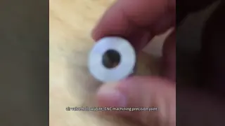 Precision CNC Hexagonal Lock Nuts for Optical Instruments