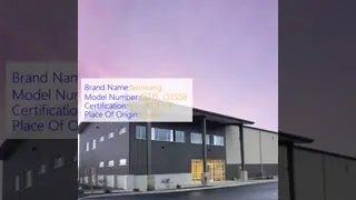 Durable Steel Structure Workshop Prefab Industrial Solution
