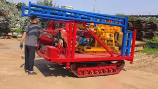 GY200 Portable Tracked Core Drilling Rig for Geological Work