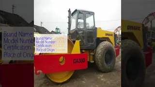Used Dynapac CA30D Double Drum Roller Excellent Condition